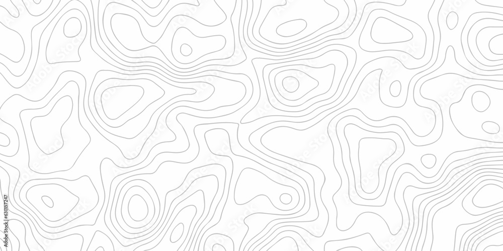 Seamless pattern with lines Topographic map. Geographic mountain relief ...