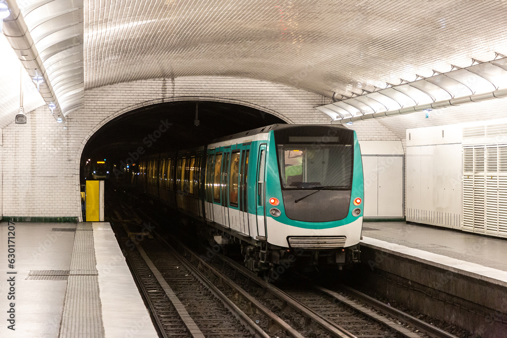 Paris Metro is the one of the largest underground system in the world ...