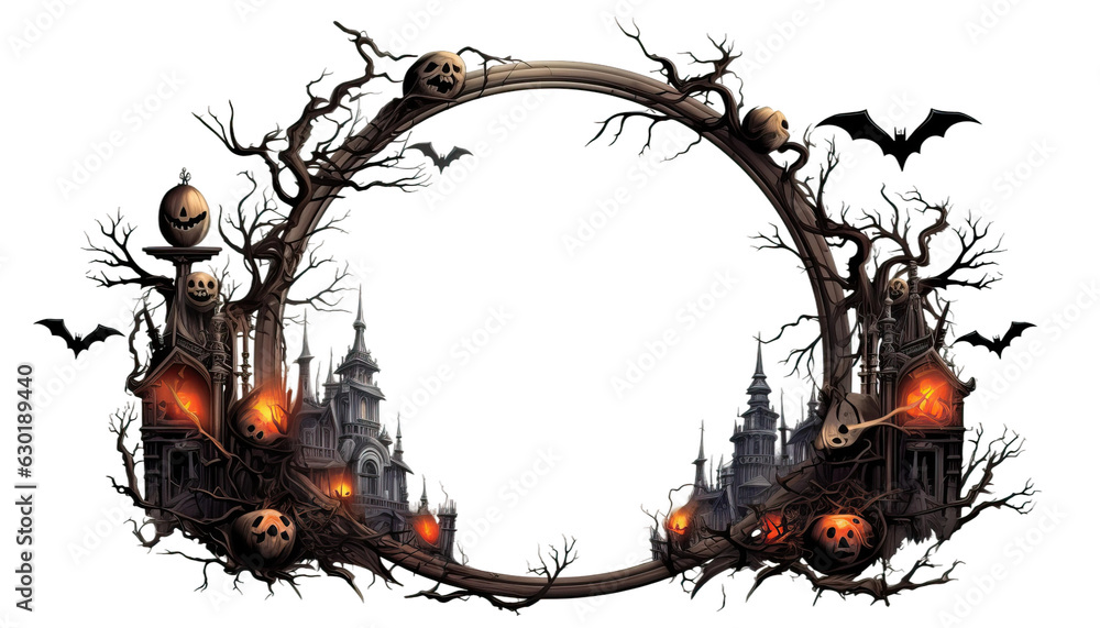 Halloween themed borders and frames, framing your spooky creations ...