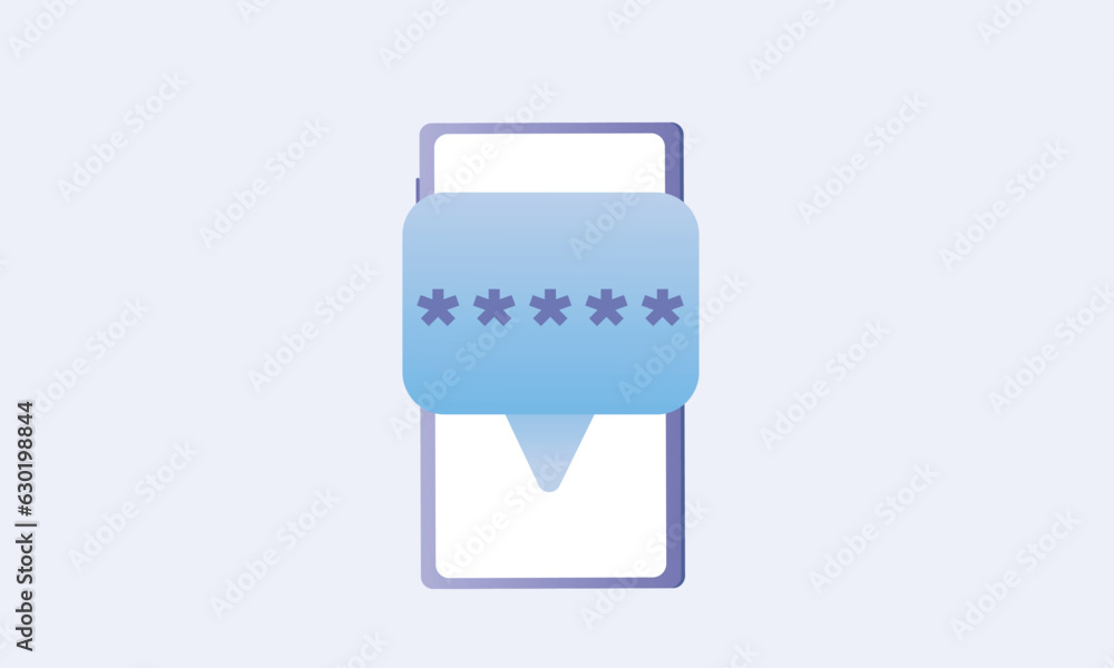Activation Two Factor Authentication On The Phone Icon Secure