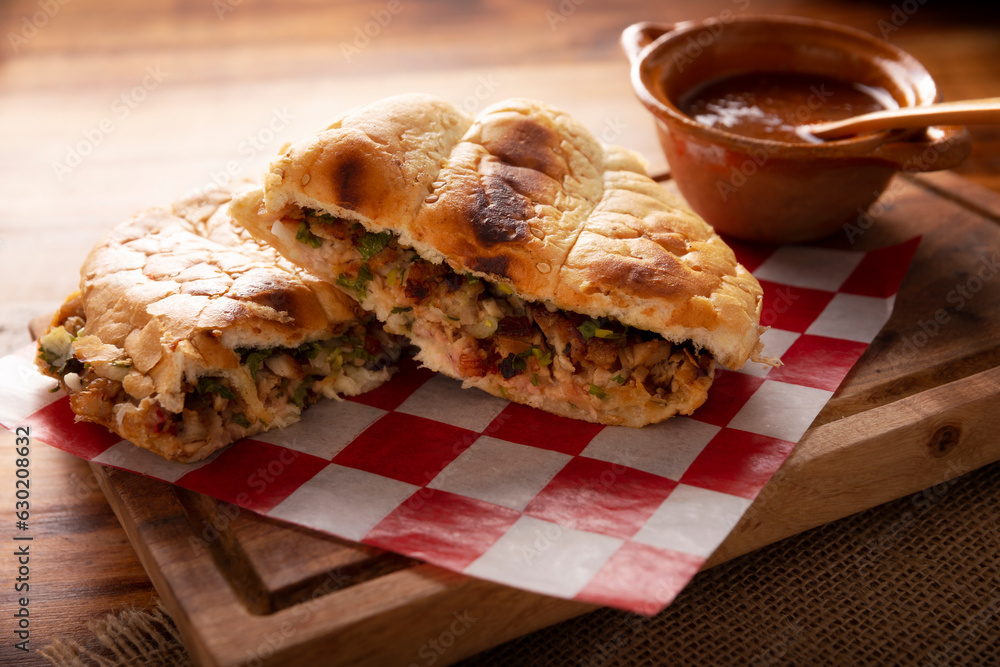 Torta de Suadero. Torta in Mexico is a type of sandwich that is ...