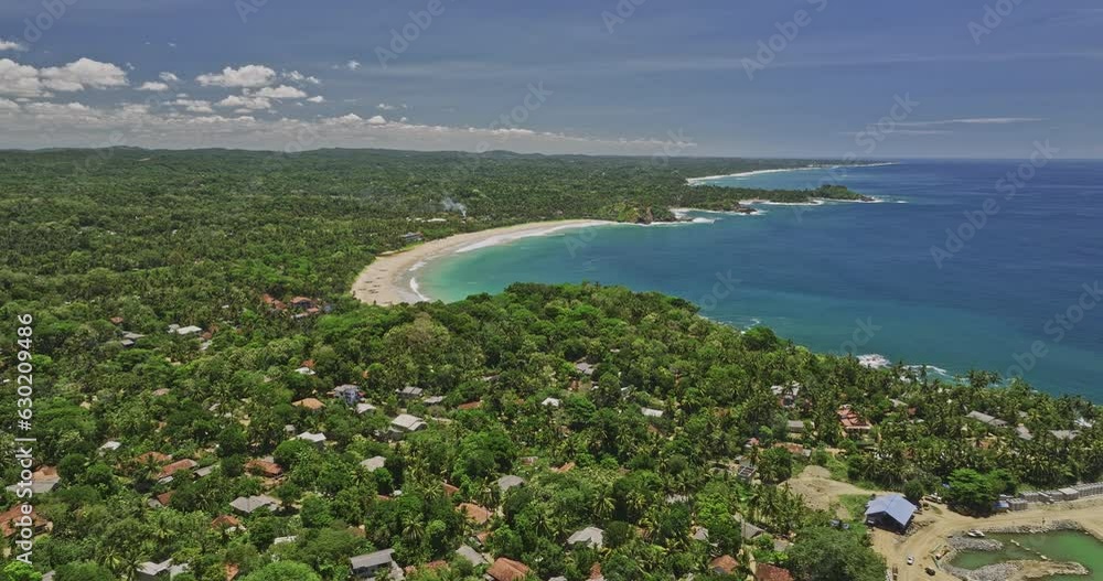 Gandara Sri Lanka Aerial v4 drone flyover Thalalla residential ...