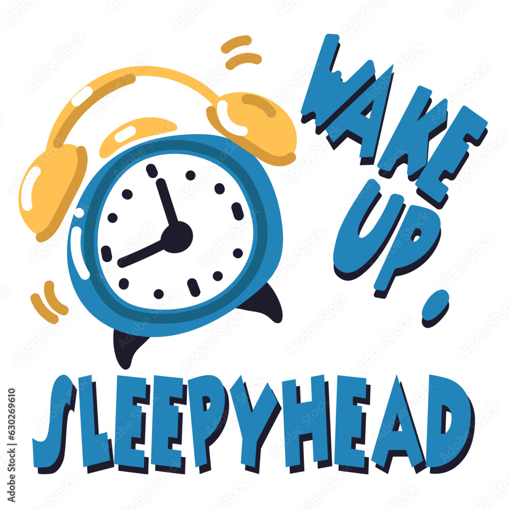 Wake up poster . Good morning, the alarm clock rings and the morning ... Wake up poster . Good morning, the alarm clock rings and the morning ...