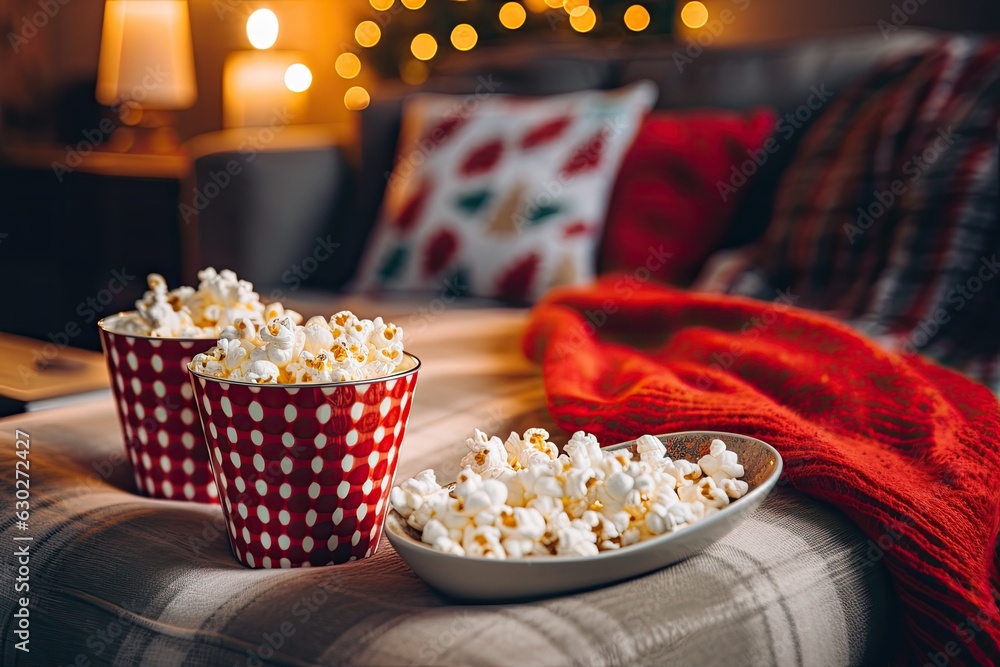 heartwarming Christmas movie night with classic films, blankets, and ...