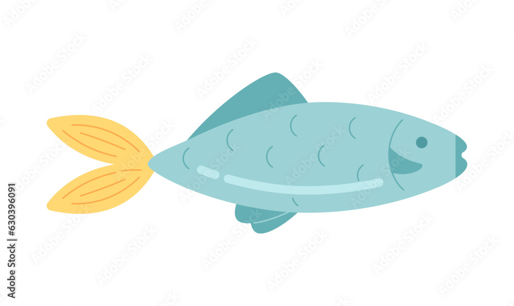 Simple Fish Clip Art