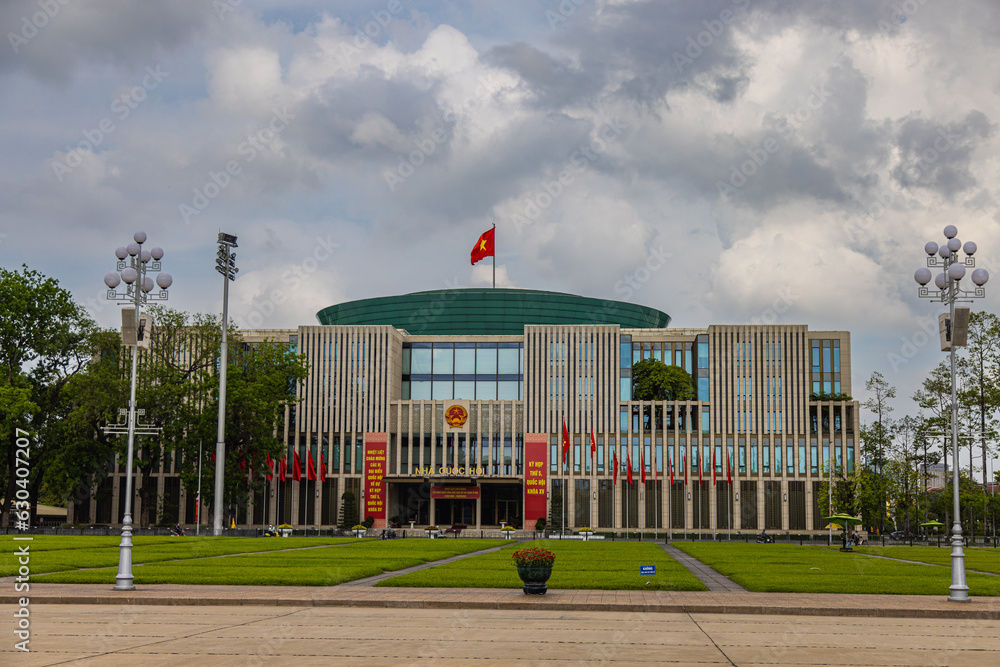 Hanoi, Vietnam - May 28, 2023: Building of the National Assembly of ...
