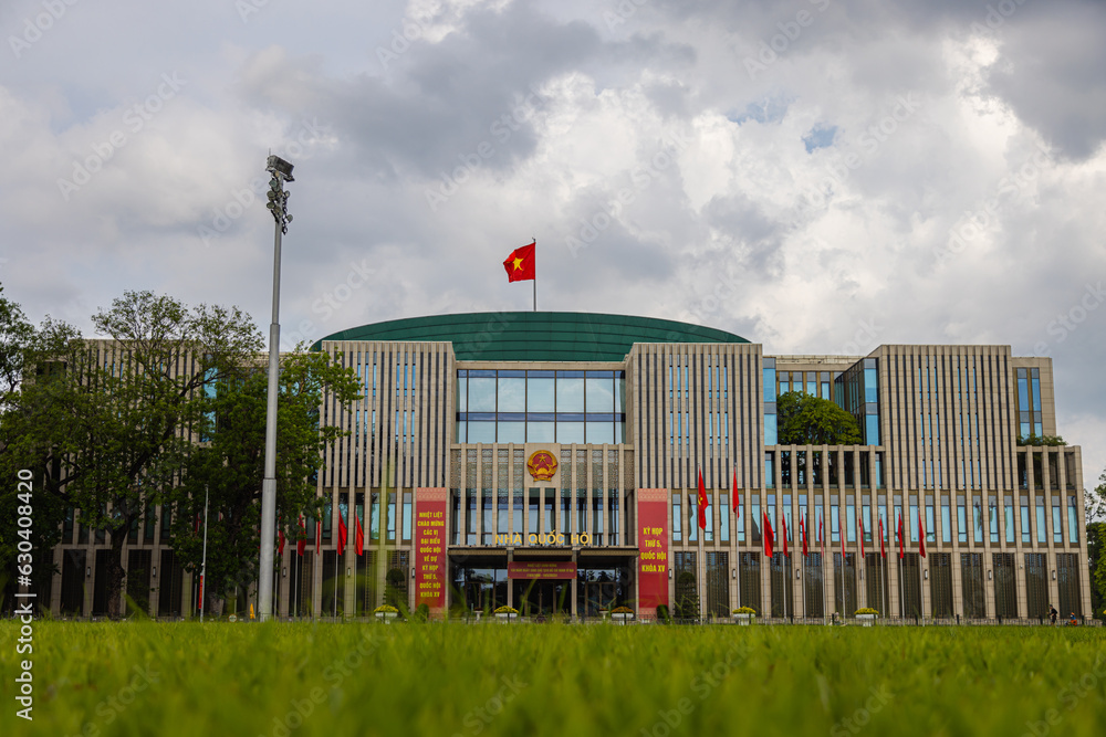Hanoi, Vietnam - May 28, 2023: Building of the National Assembly of ...