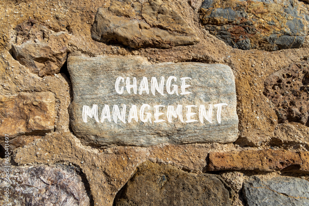 Change management symbol. Concept words Change management on beautiful ...