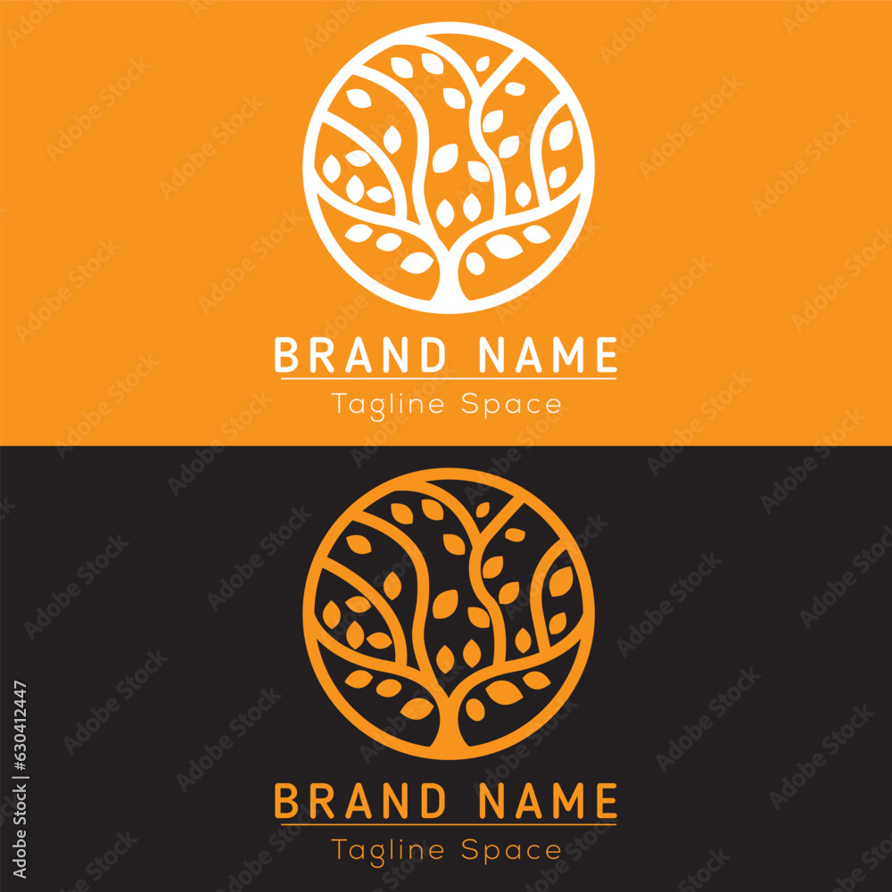 Orange Tree Logo Name