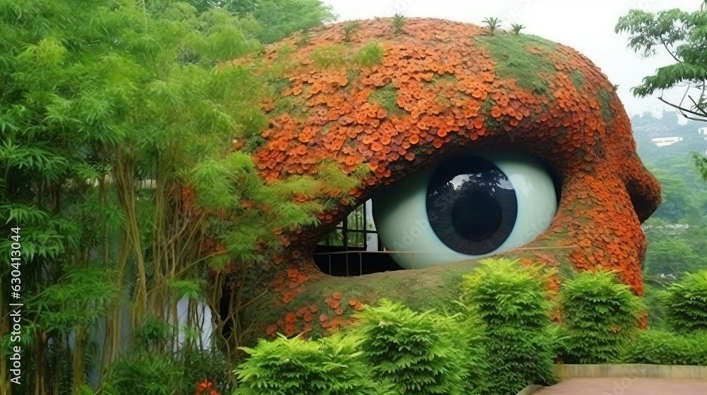 Surrealist Landscaping Distorted plant arrangements and sculptures ...