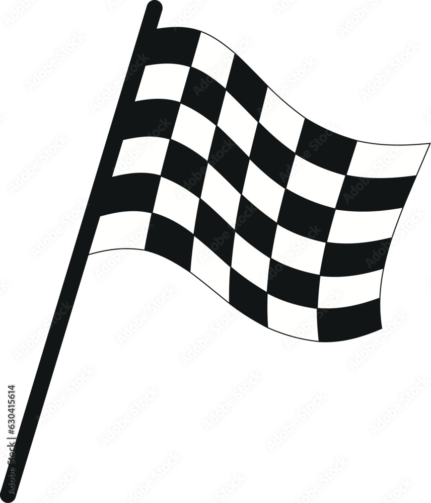 Race Flag SVG Cut File for Cricut and Silhouette, EPS Vector, PNG ...