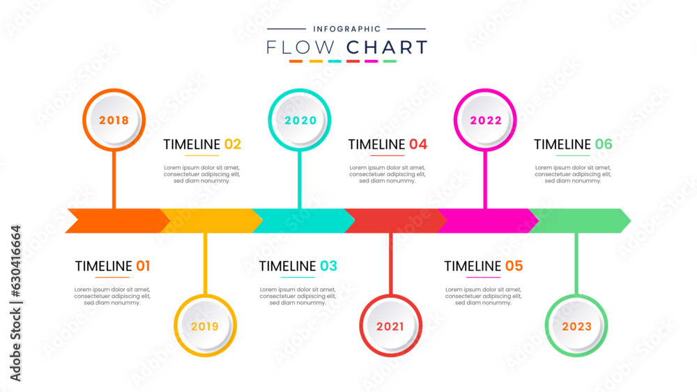 Vector infographic timeline process . Can be used for workflow diagram ...