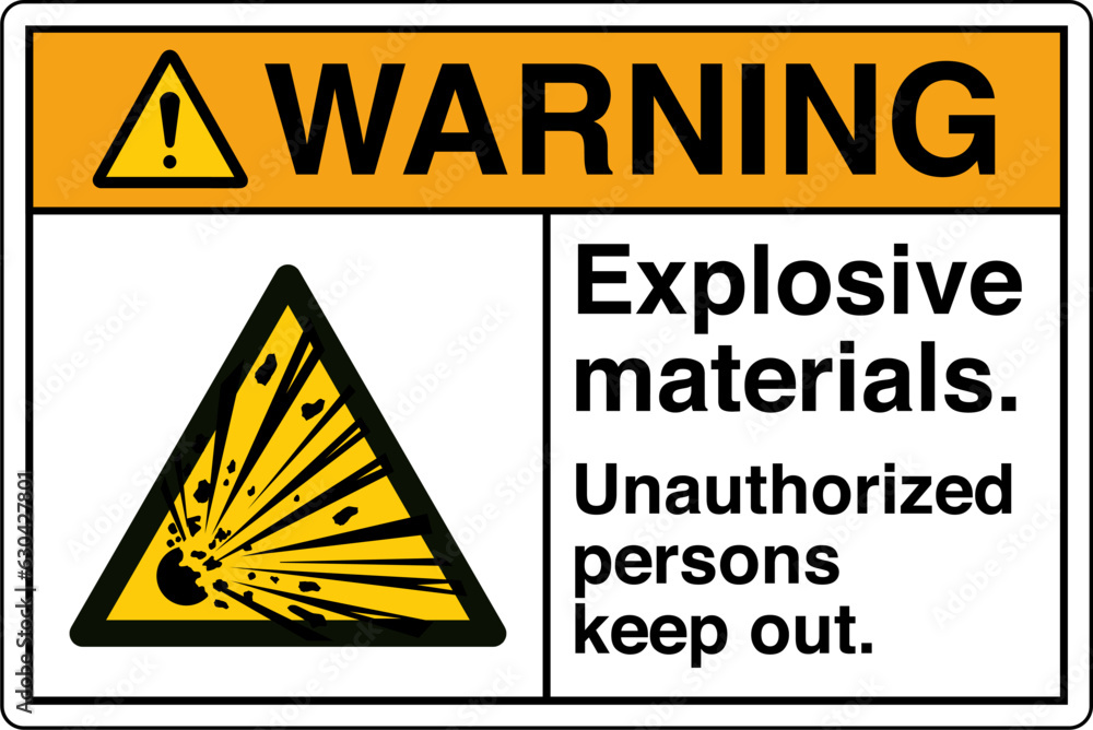 ANSI Z535 Safety Sign Marking Label Symbol Pictogram Standards Warning ...