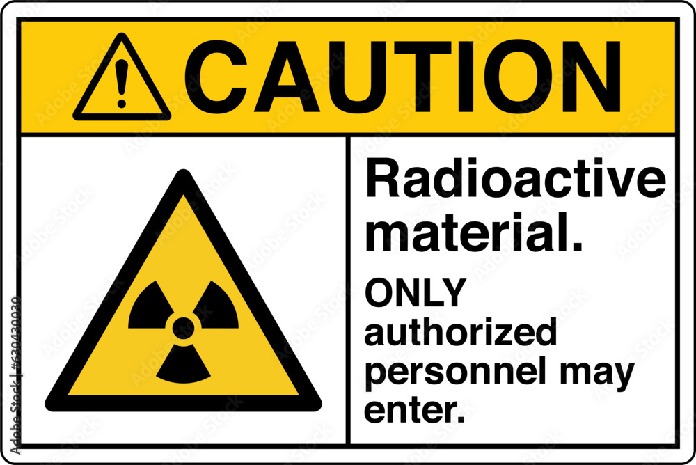 ANSI Z535 Safety Sign Marking Label Symbol Pictogram Standards Caution ...