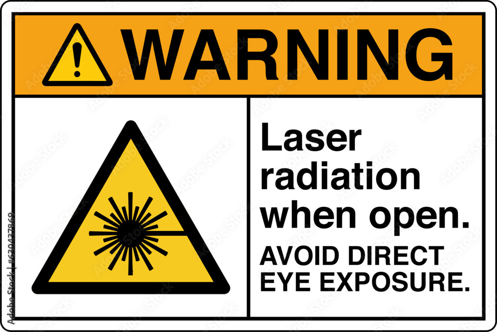 ANSI Z535 Safety Sign Marking Label Symbol Pictogram Standards Warning ...