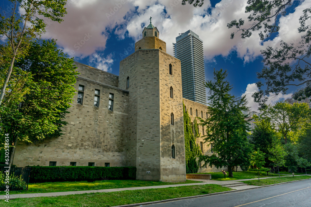 The Carr Hall building completed in 1910 and is located at the ...