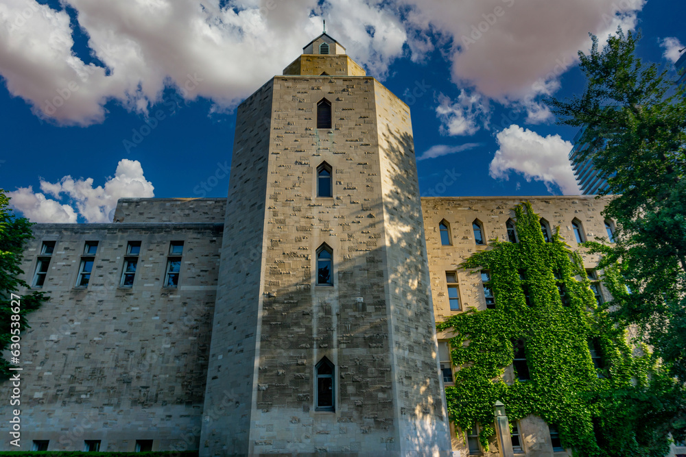 The Carr Hall building completed in 1910 and is located at the ...