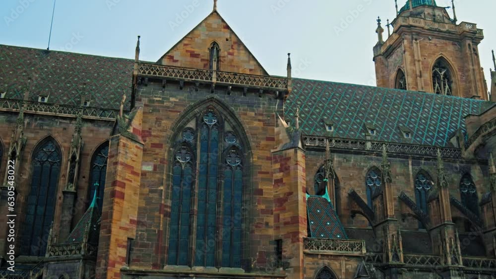 Large Roman Catholic St Martin's Church with Gothic architecture in ...