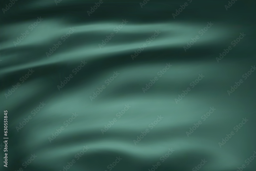 Close-up texture of dark green silk. Hunter green fabric smooth texture ...