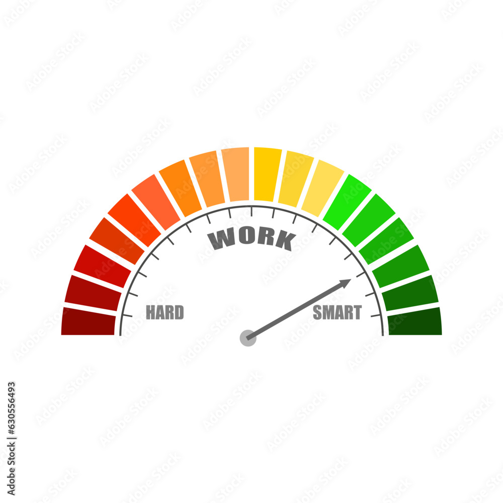 Smart and hard work ways. Concept of business, motivation, profit ...