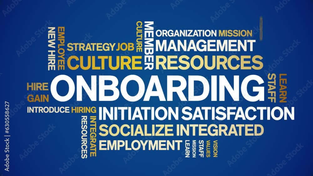 Onboarding animated tag word cloud;text design animation kinetic ...