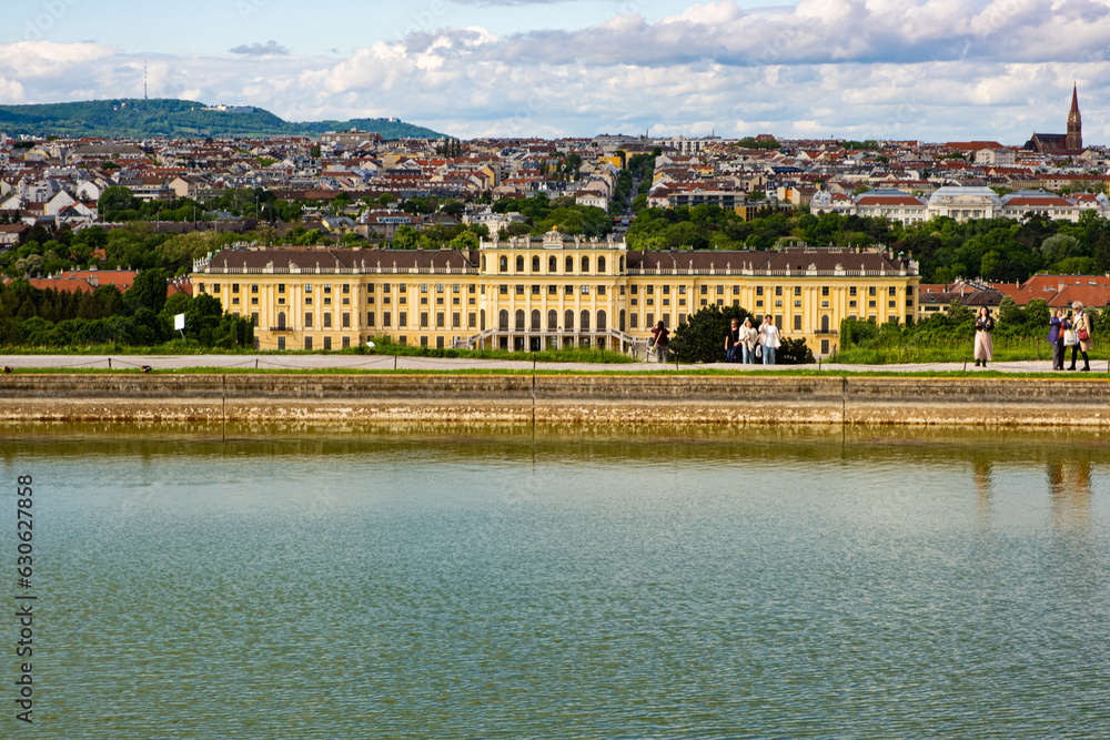 Schonbrunn Palace is the summer residence of the Austrian emperors of ...