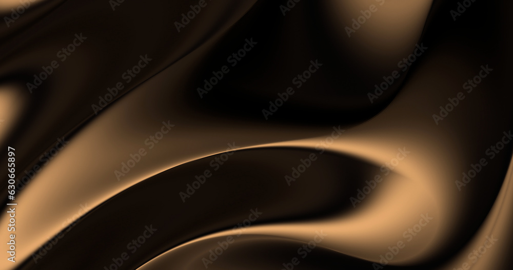 Amazing abstract dark grey golden texture. Wavy fluid trendy modern ...