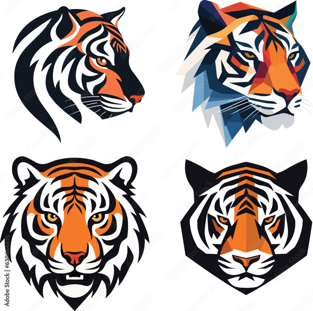 Easy Tiger Face Drawings
