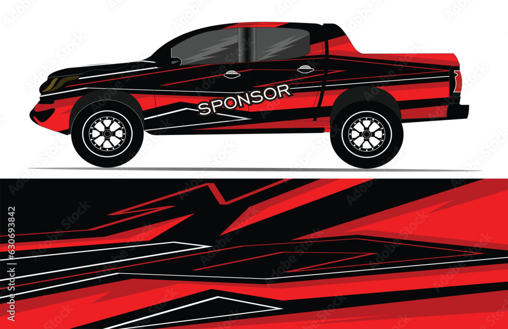 custom livery race rally offroad sticker and car vehicle tinting. Car ...