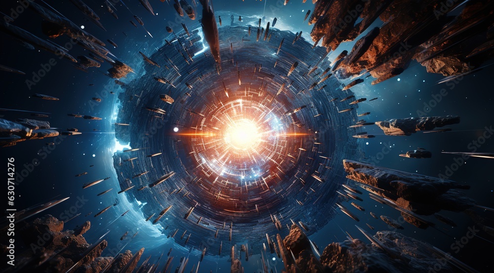 meteorites. Deep space image, high resolution fantastic fantasy perfect ...