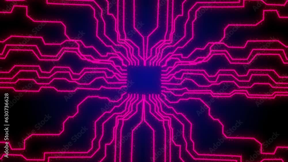 Motherboard Technology Background, Circuit Animation Technology ...