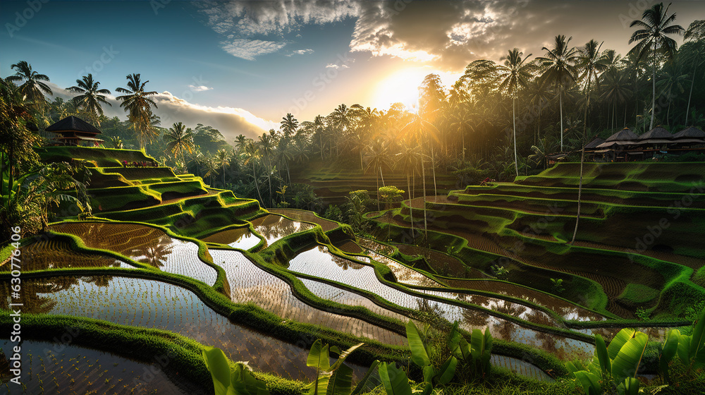 Bali, Indonesia: Known for its lush rice terraces, vibrant culture, and ...