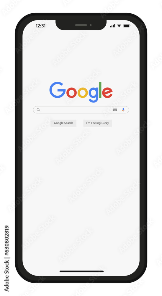 Google search bar window vector illustration set collection isolated on ...