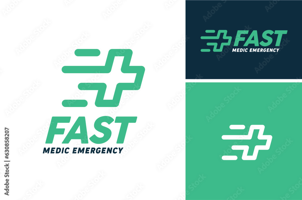 Pharmacy Cross with Speed Motion Move for Hospital Fast Aid Medical ...