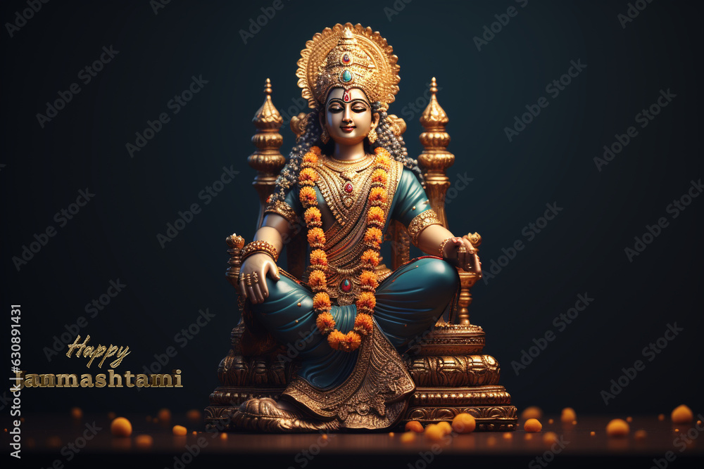 Krishna janmashtami, yearly Hindu festival that celebrates the birth of ...