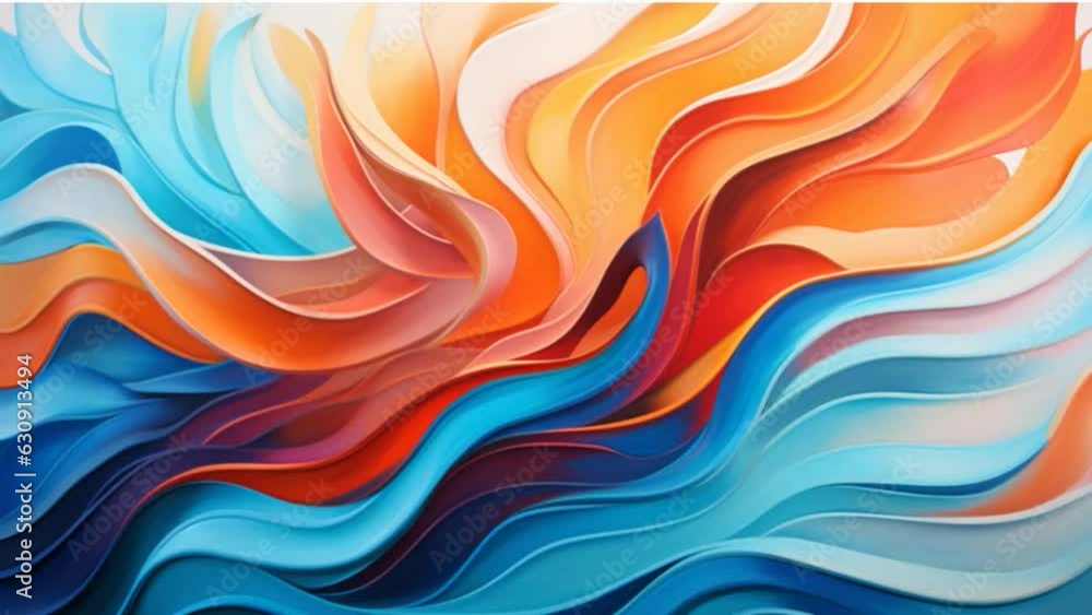 abstract colorful background video animation Stock Video | Adobe Stock