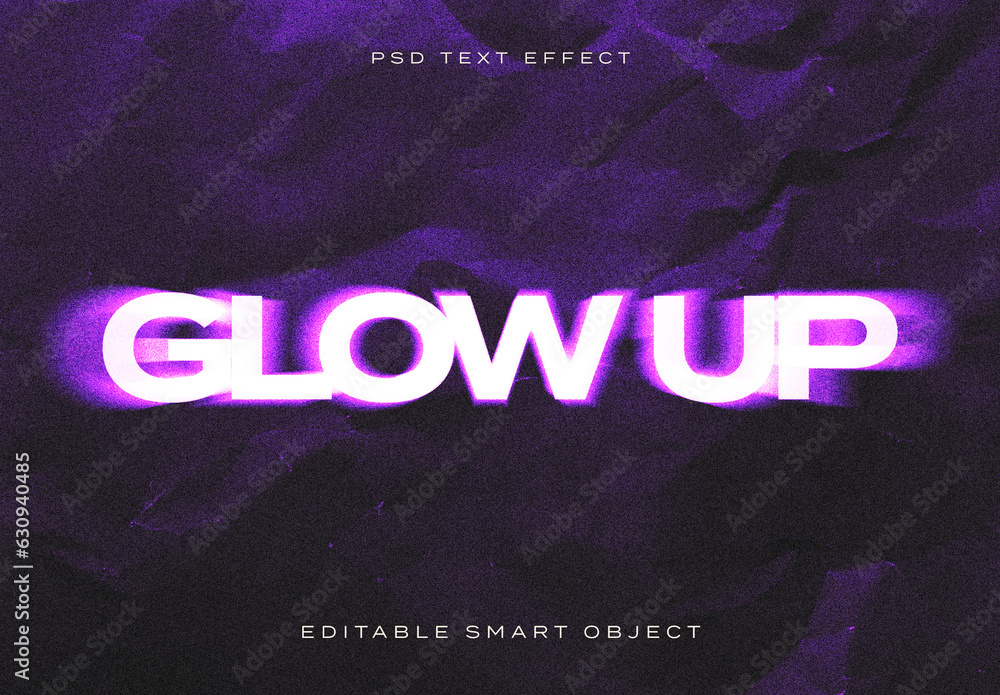 Neon Text Effect Stock Template | Adobe Stock