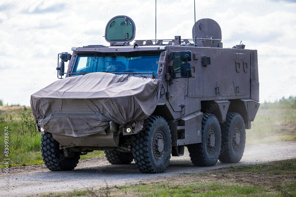 Ketrzyn Poland June 23, 2019 VBMR Griffon is a French multi-purpose ...