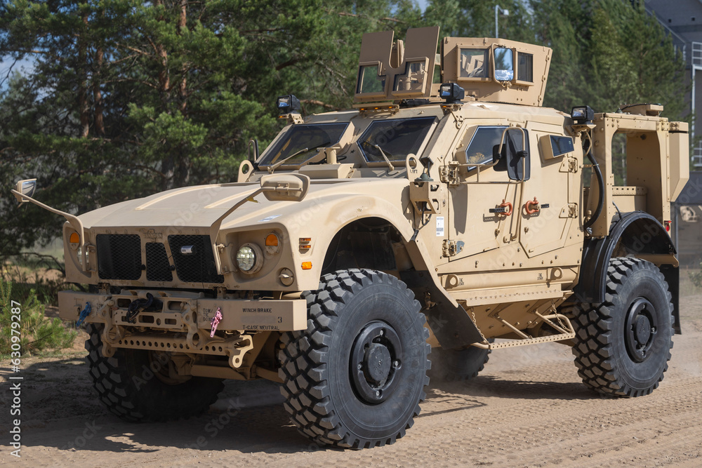 Ostrava Czech republic 2022-09-20 The Oshkosh M-ATV is a Mine-Resistant ...