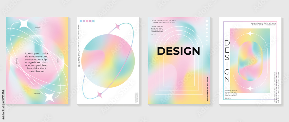 Modern gradient design background cover. Abstract gradient graphic with ...