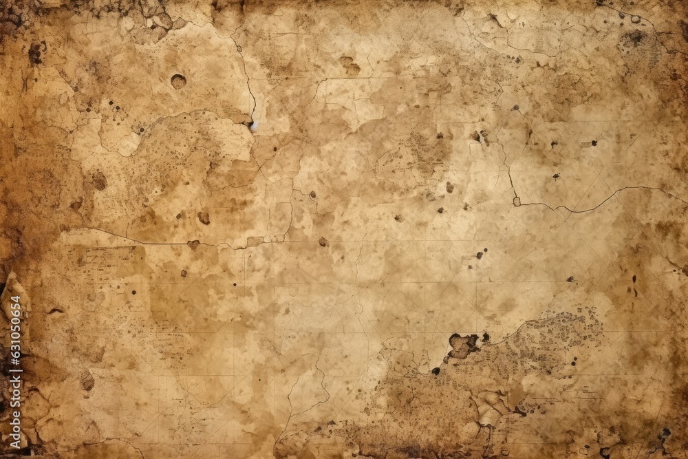 Vintage map of lost city texture background, weathered and aged ...