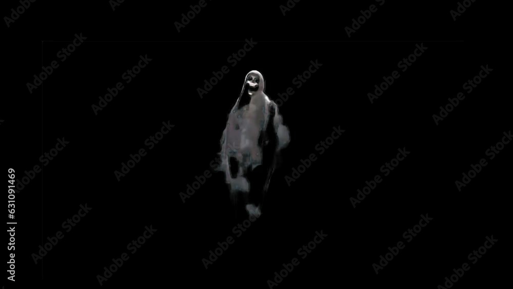 Horror ghost Subscribe, like and comment button for youtube vídeo do ...