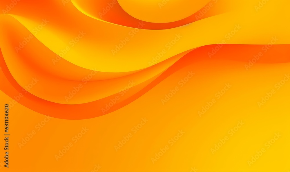 liquid hot yellow color autumn. 4k sunny yellow abstract wavy ...