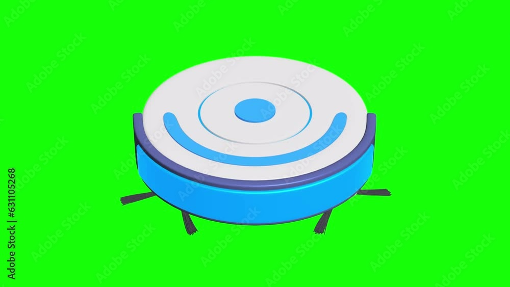 Robot Vacuum. Modern Autonomous Smart Robotic Vacuum Cleaner. Self ...