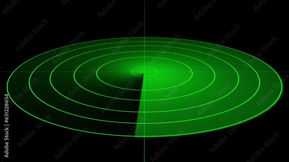 Green color radar screen animated, syan color 3d world map radar HUD ...