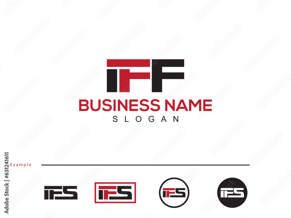 Innovative IFF Logo Icon, Capital Letter if Logo Template Vector Art ...