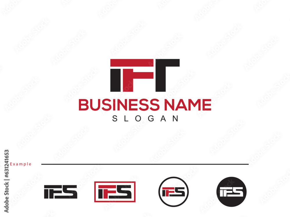 Innovative IFT Logo Icon, Capital Letter if Logo Template Vector Art ...