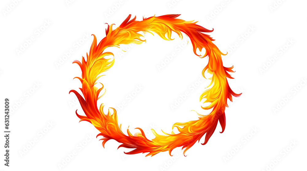 Realistic round fire flame transparent background. Round fire flame png ...