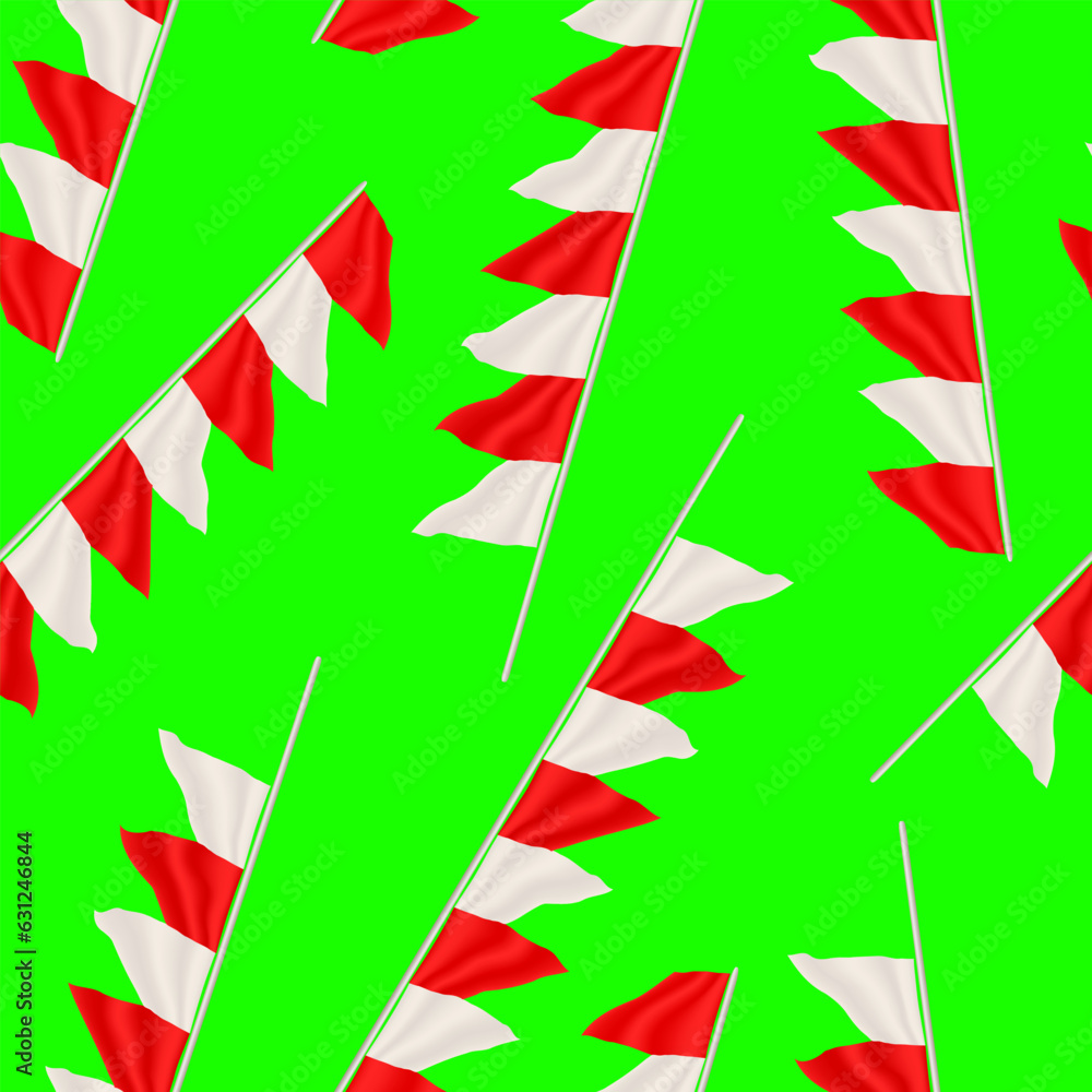 Happy indonesia Independence Day, 17 august 1945 design with flag ...