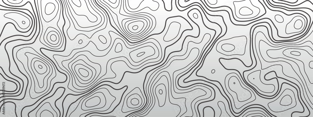 Geographic mountain topographic map grid. Elevation graphic contour ...